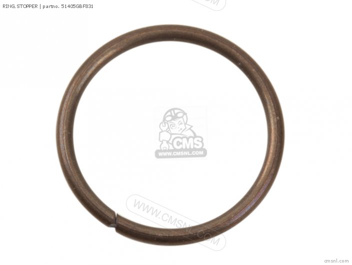 51405GBF831: RING,STOPPER Honda - buy the 51405-GBF-831 at CMSNL