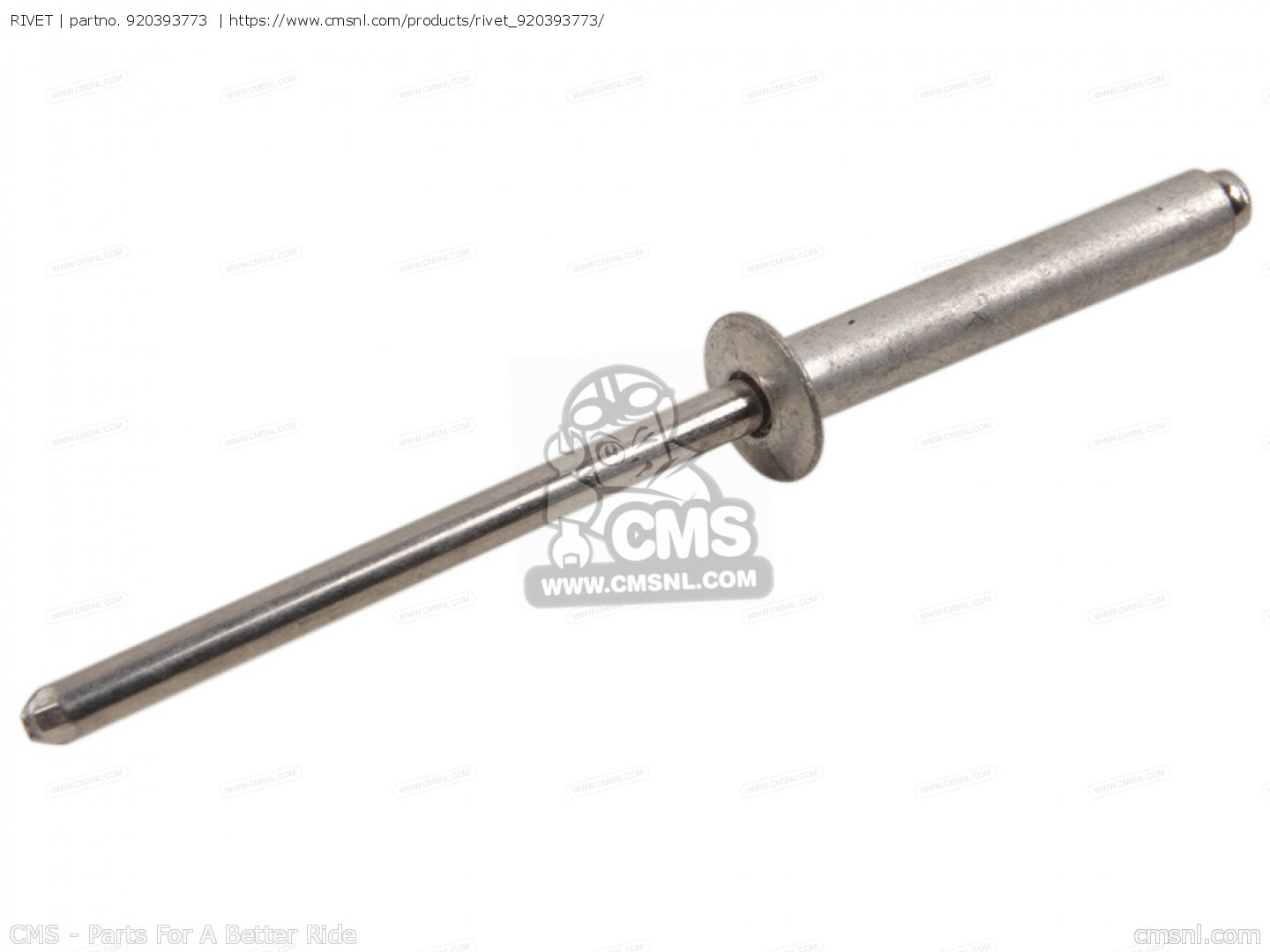 920393773: RIVET Kawasaki - buy the 92039-3773 at CMSNL