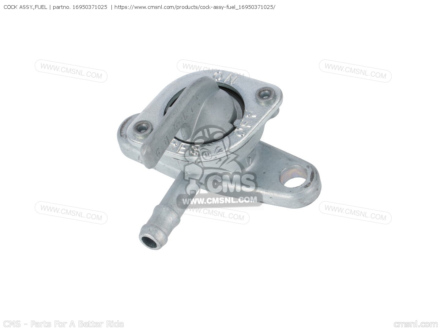 Robinet ASSY. Carburant pour Honda - commander à CMSNL