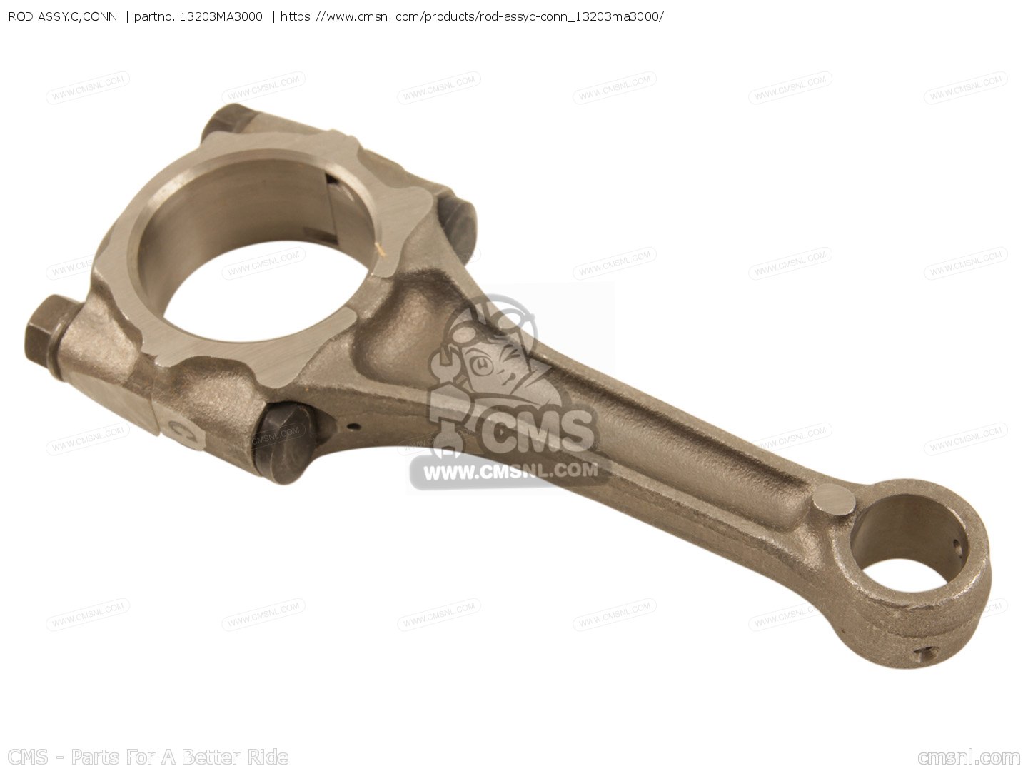 13203MA3000: ROD ASSY.C,CONN. Honda - buy the 13203-MA3-000 at CMSNL