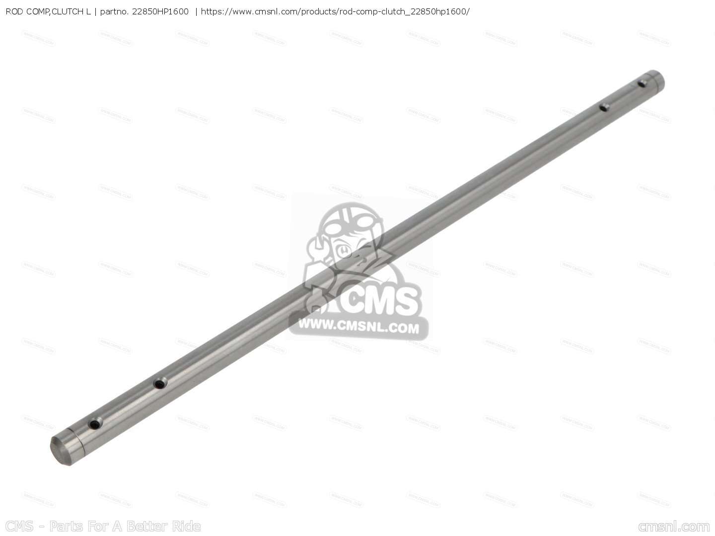 22850HP1600: Rod Comp,clutch L Honda - buy the 22850-HP1-600 at CMSNL