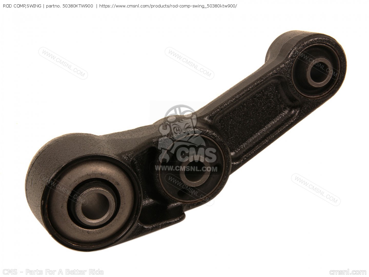 50380KTW900: ROD COMP,SWING Honda - buy the 50380-KTW-900 at CMSNL