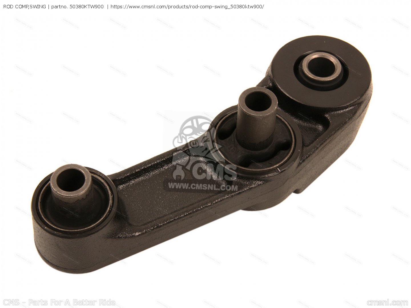 50380KTW900: ROD COMP,SWING Honda - buy the 50380-KTW-900 at CMSNL