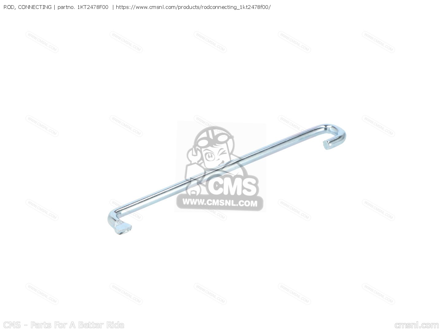 1KT2478F00: ROD, CONNECTING Yamaha - buy the 1KT-2478F-00-00 at CMSNL