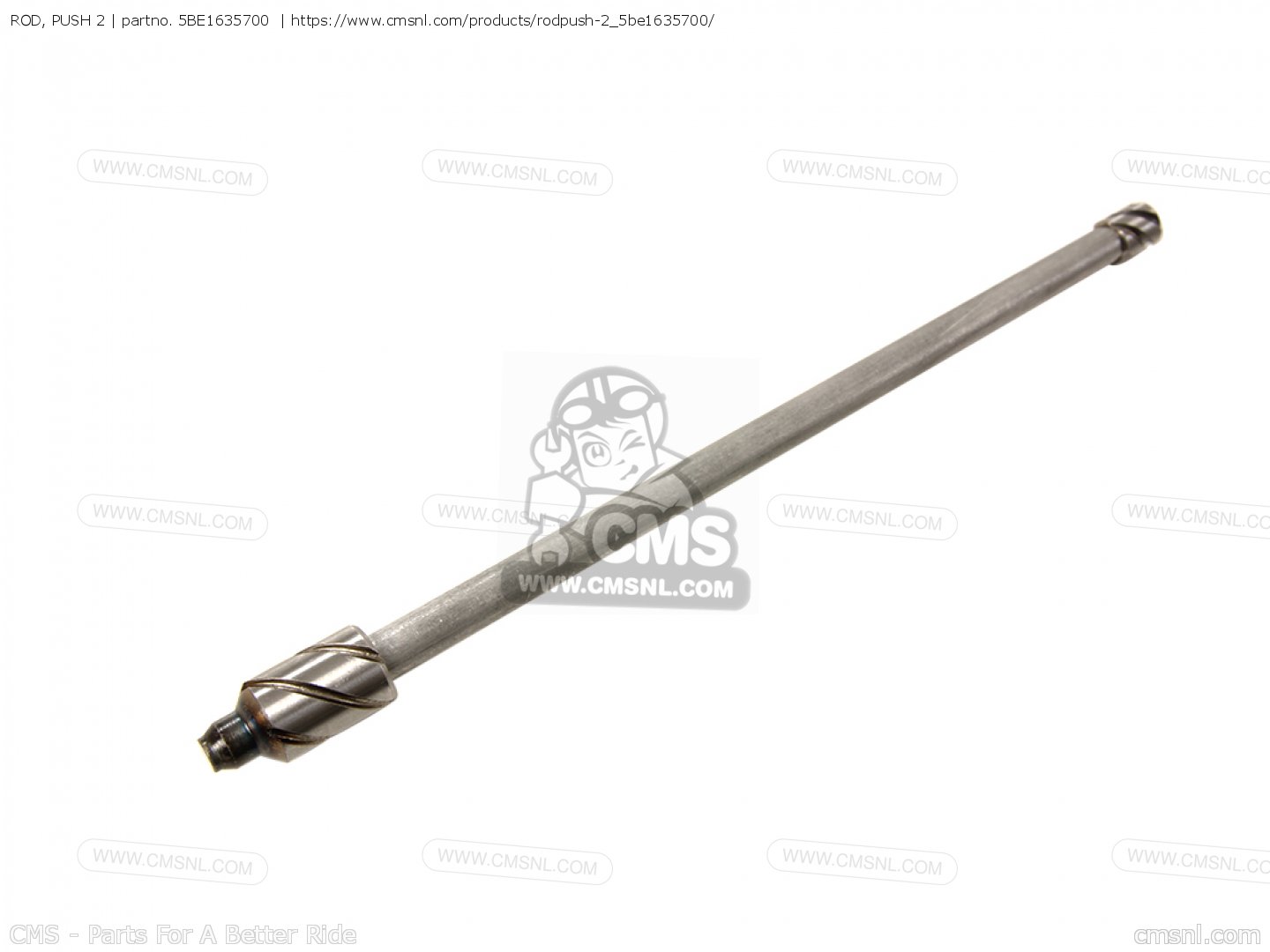 5BE1635700: ROD, PUSH 2 Yamaha - buy the 5BE-16357-00-00 at CMSNL
