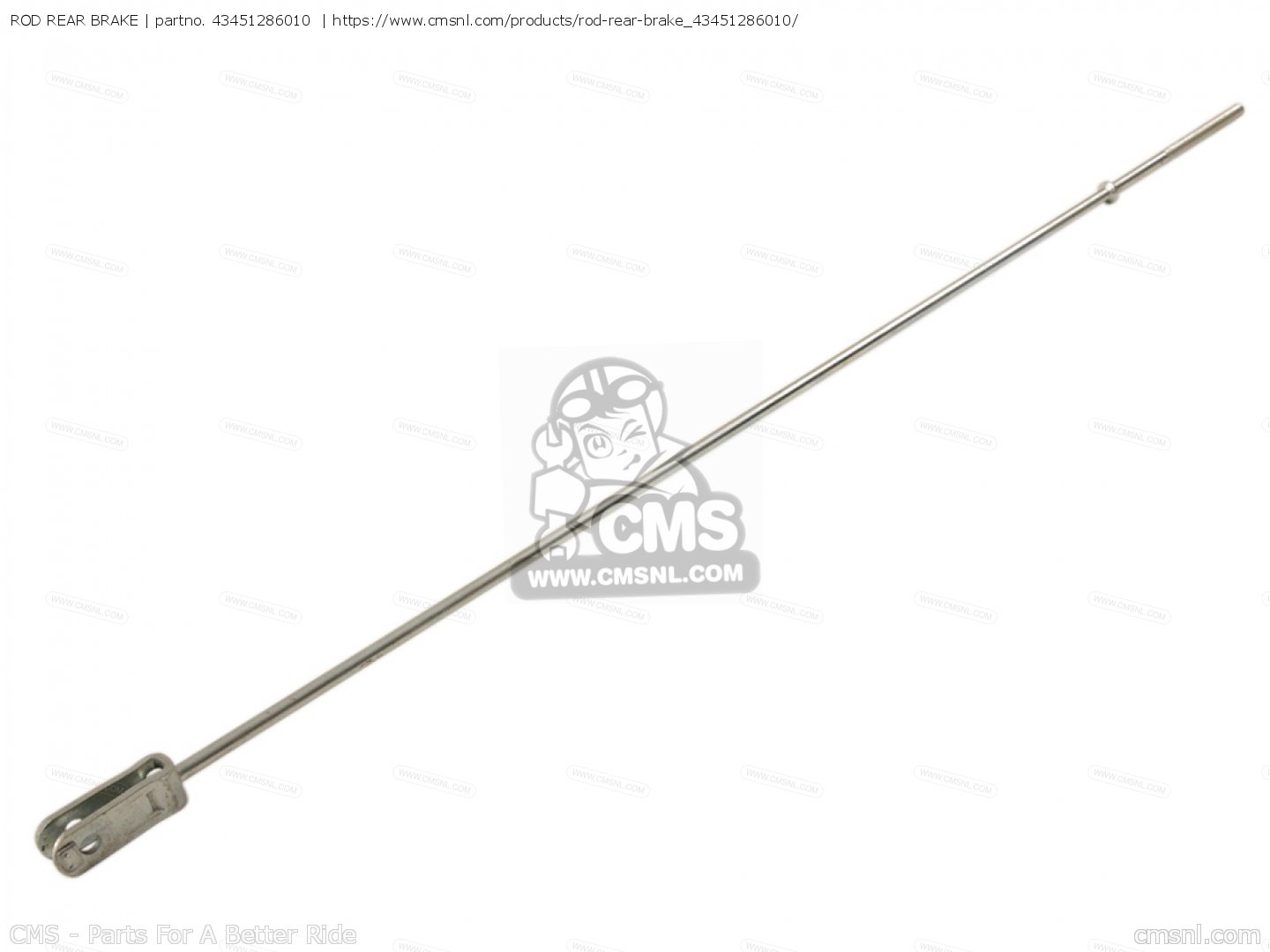 ROD REAR BRAKE for CB350K4 ENGLAND - order at CMSNL