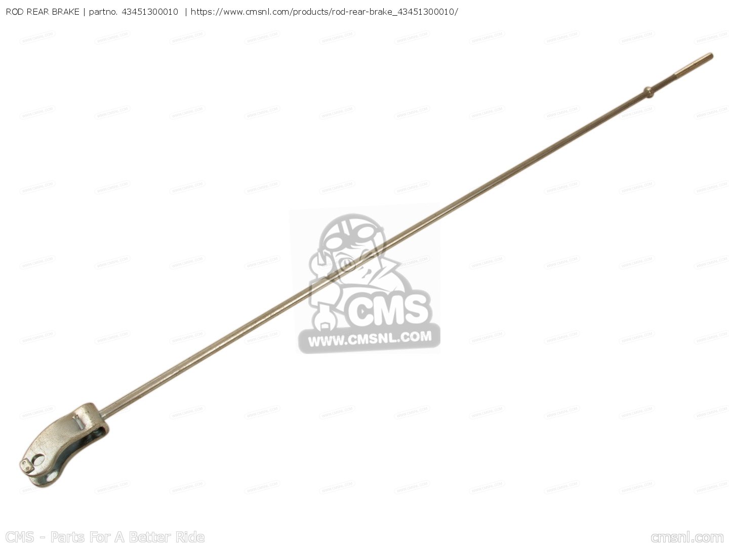 43451300010: ROD REAR BRAKE Honda - buy the 43451-300-010 at CMSNL
