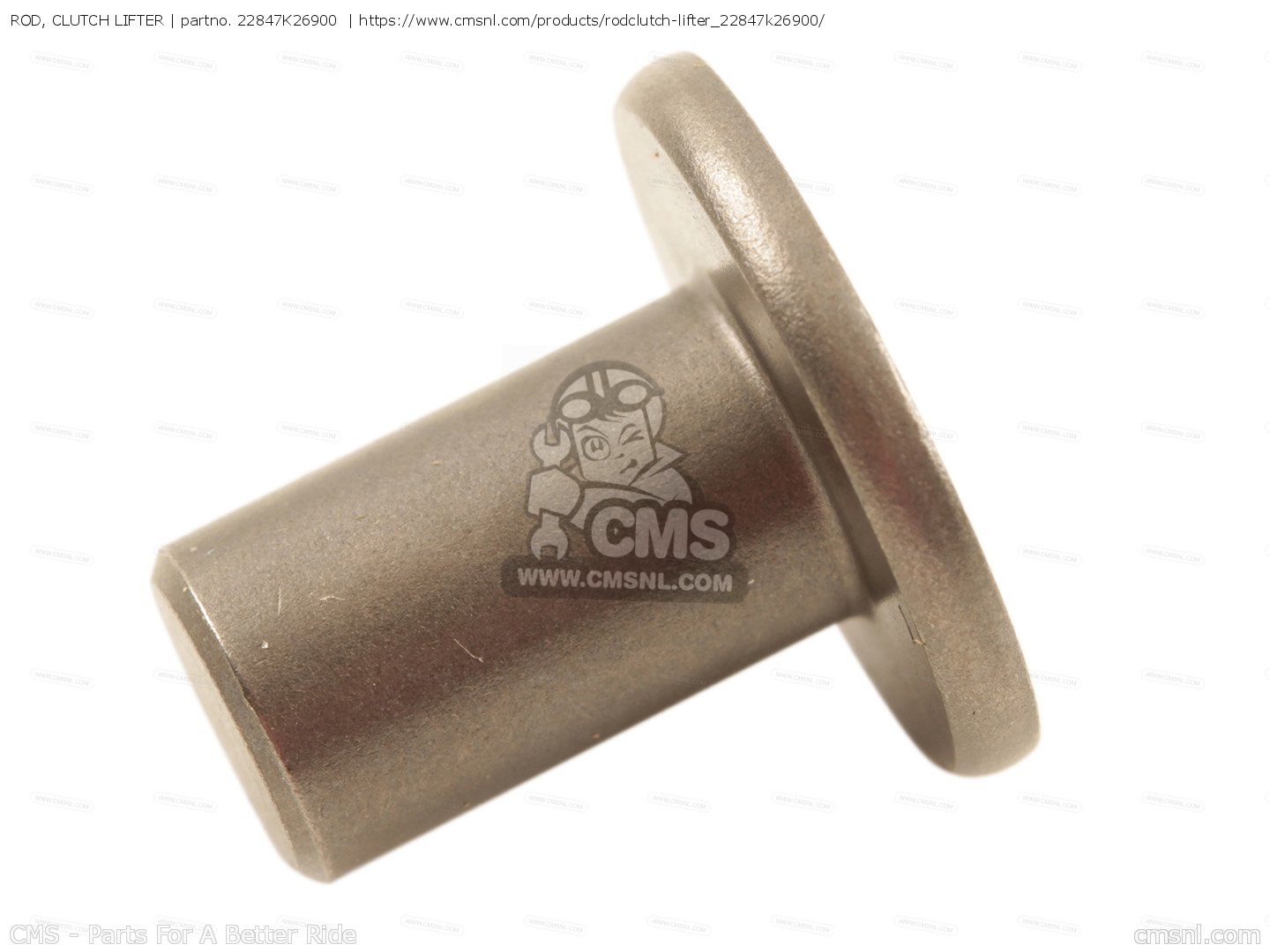 22847K26900: Rod,clutch Lifter Honda - buy the 22847-K26-900 at CMSNL