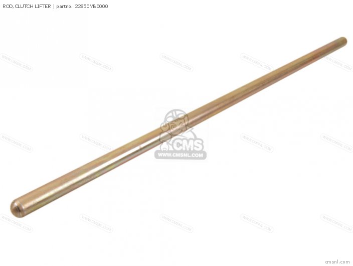 22850MB0000: ROD,CLUTCH LIFTER Honda - buy the 22850-MB0-000 at CMSNL