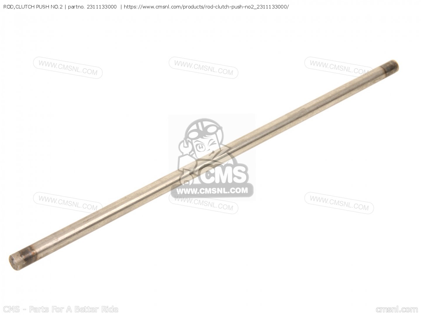 ROD,CLUTCH PUSH NO.2 for Suzuki - order at CMSNL