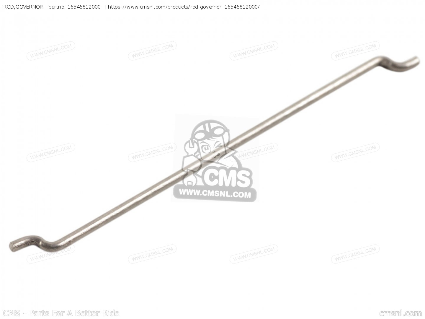 16545812000: Rod,governor Honda - buy the 16545-812-000 at CMSNL