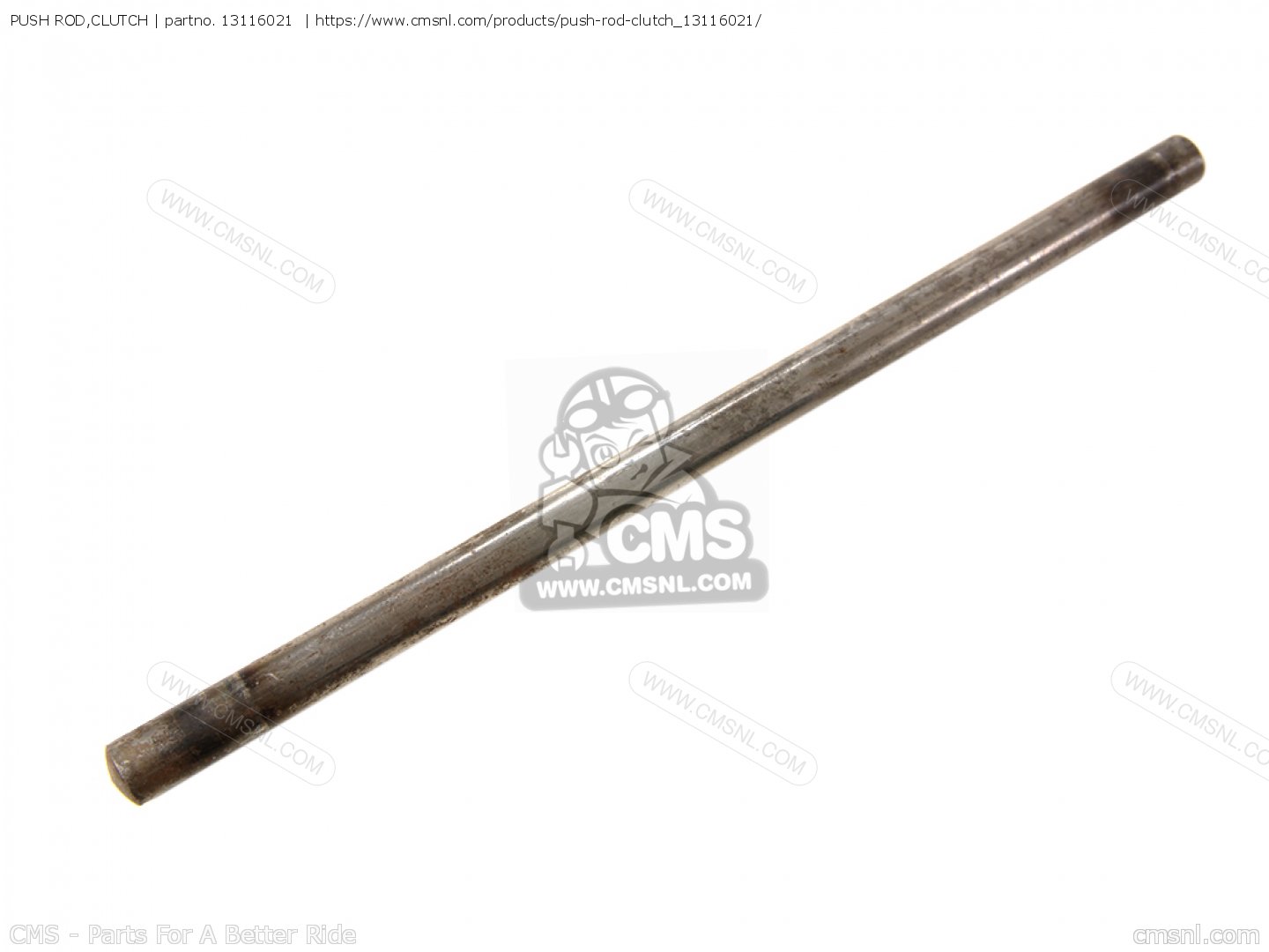 13116021: ROD-PUSH,CLUTCH Kawasaki - buy the 13116-021 at CMSNL