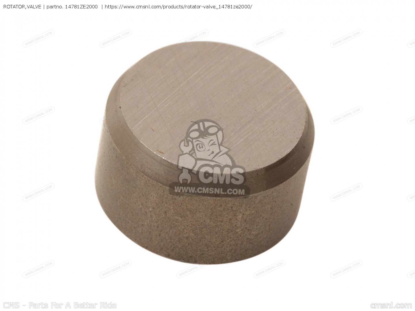 14781ZE2000: ROTATOR,VALVE Honda - buy the 14781-ZE2-000 at CMSNL