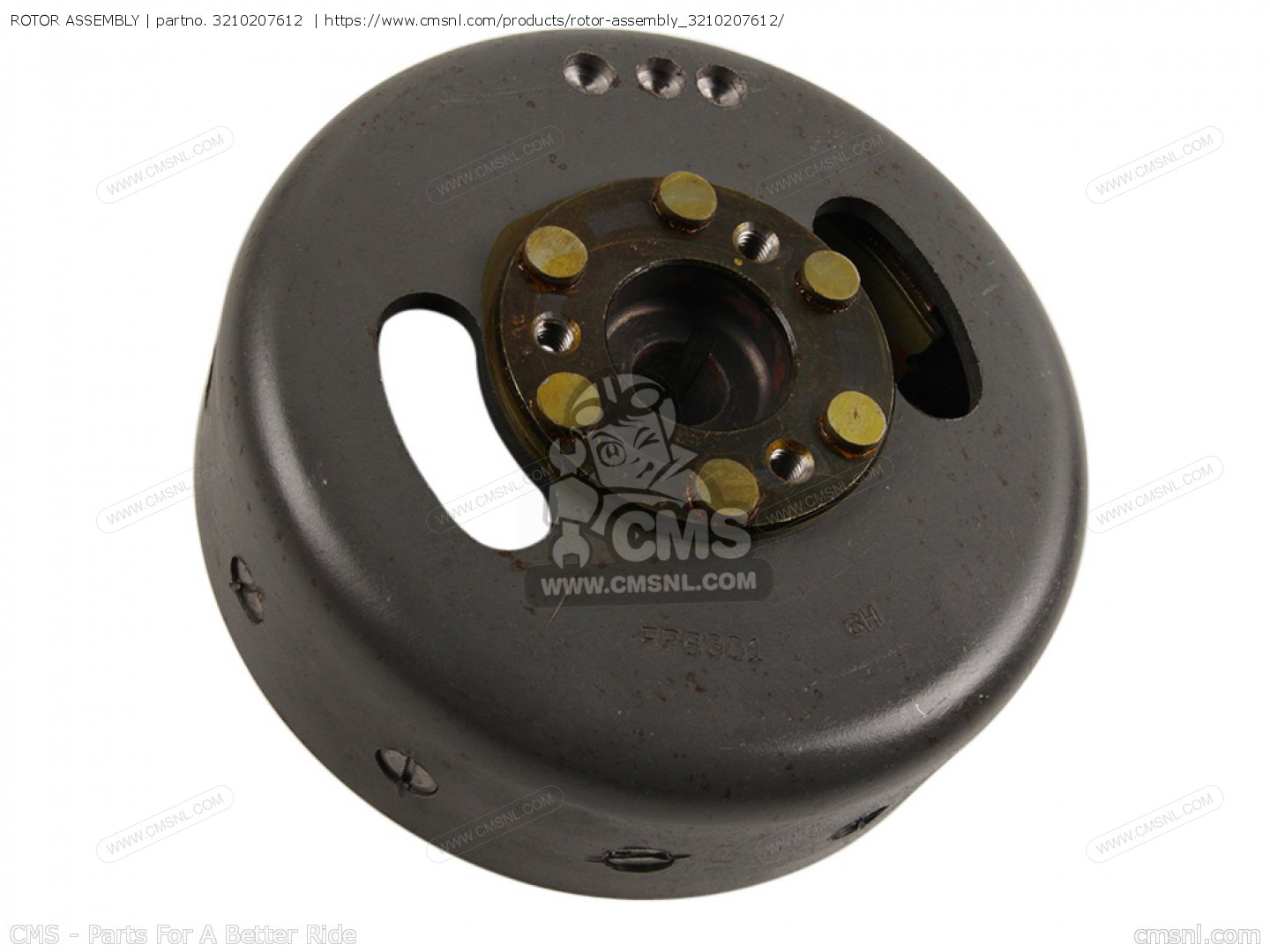 3210207612: ROTOR ASSEMBLY Suzuki - buy the 32102-07612 at CMSNL