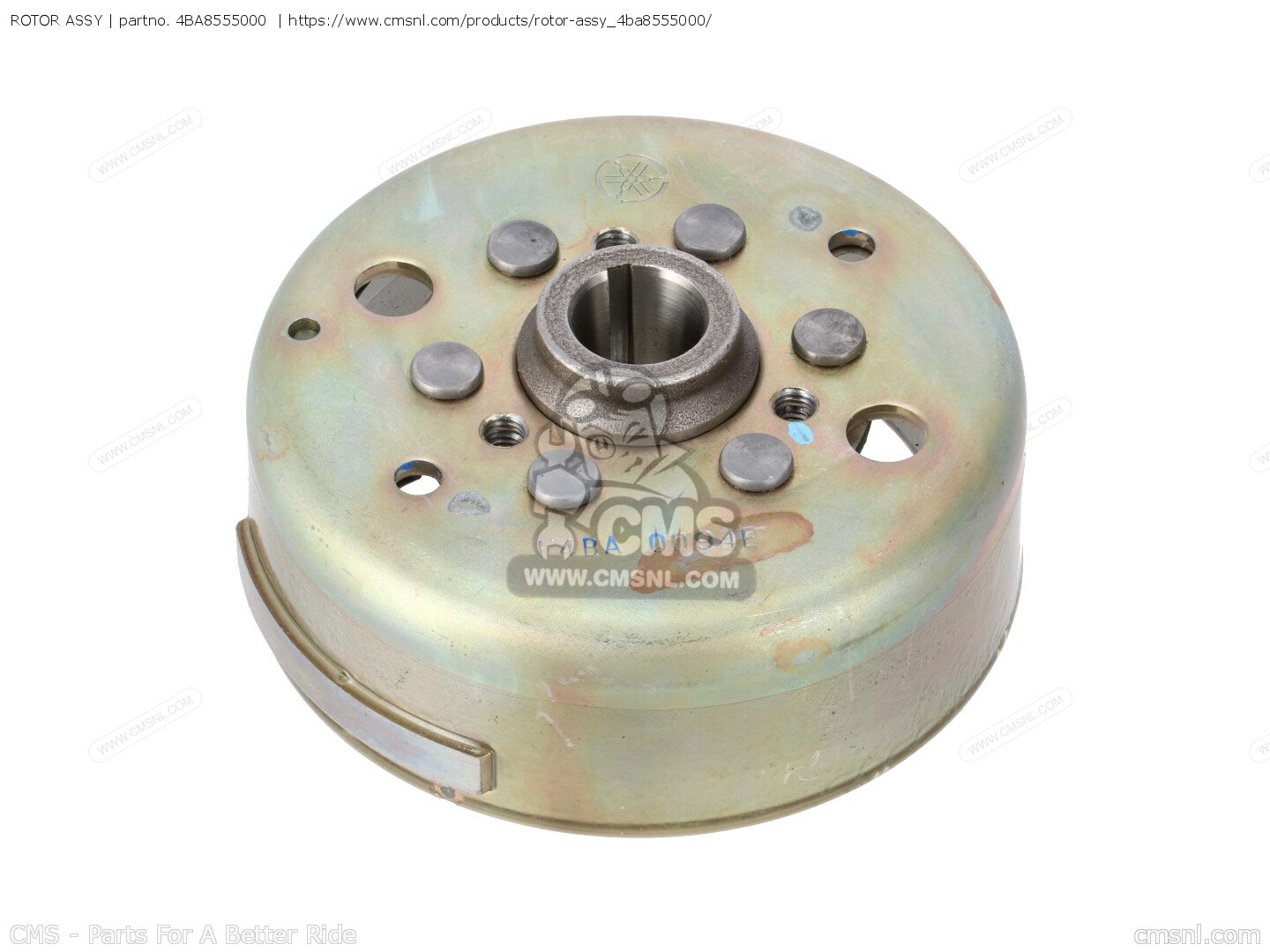 4BA8555000: Rotor Assy Yamaha - buy the 4BA-85550-00-00 at CMSNL