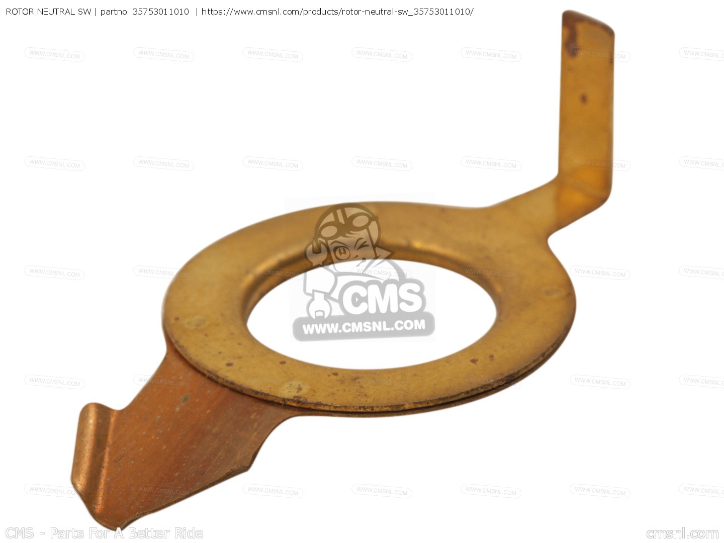 35753011010: ROTOR NEUTRAL SW Honda - buy the 35753-011-010 at CMSNL