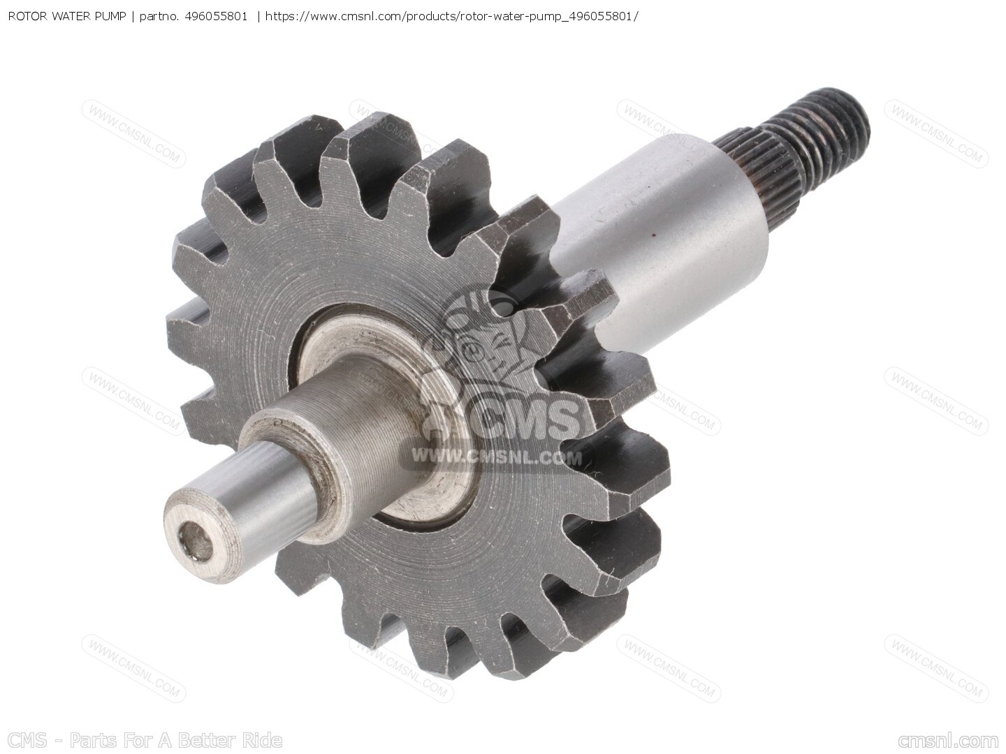 496055801: ROTOR WATER PUMP Honda - buy the 49-6055801 at CMSNL