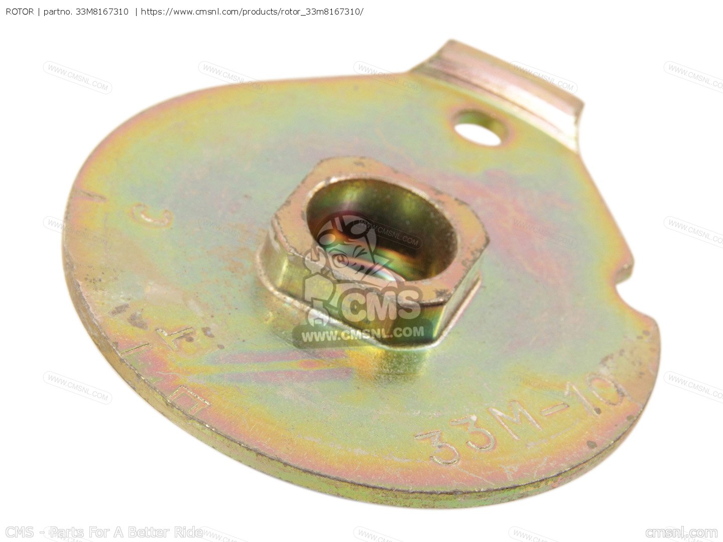 33M8167310: ROTOR Yamaha - buy the 33M-81673-10-00 at CMSNL