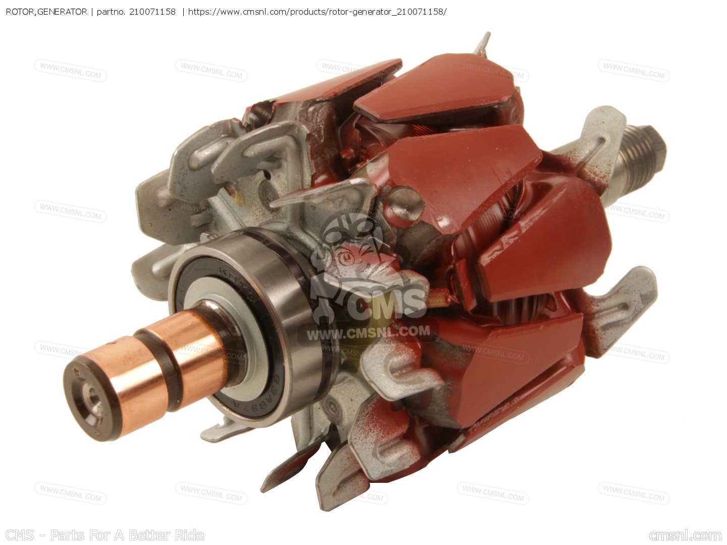 210071158: ROTOR,GENERATOR Kawasaki - buy the 21007-1158 at CMSNL