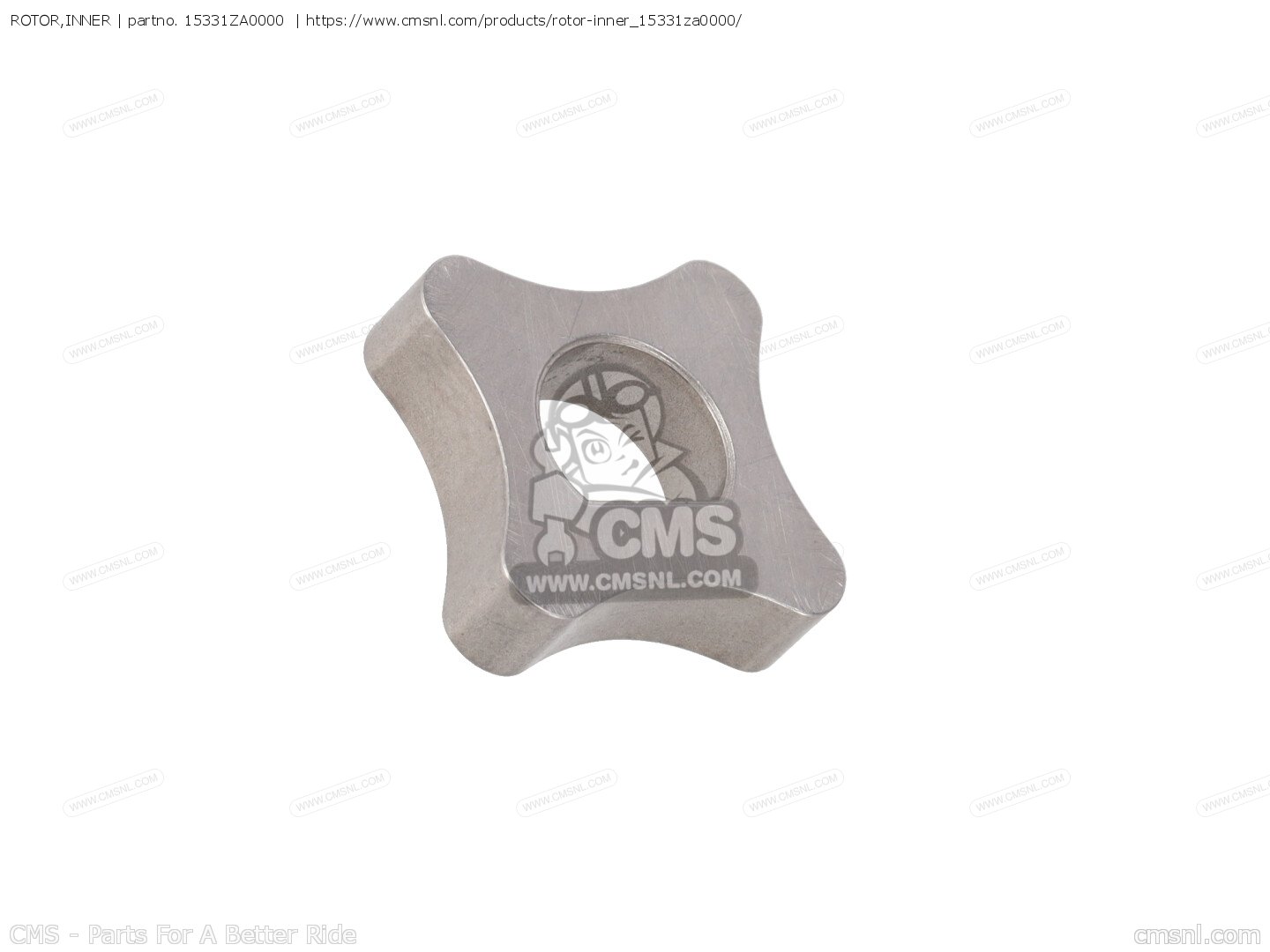 15331ZA0000: ROTOR,INNER Honda - buy the 15331-ZA0-000 at CMSNL