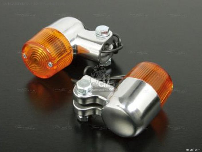 05080277: Round Type Saluminum Winker Kit (orange /2 Pcs1set ) Takegawa ...