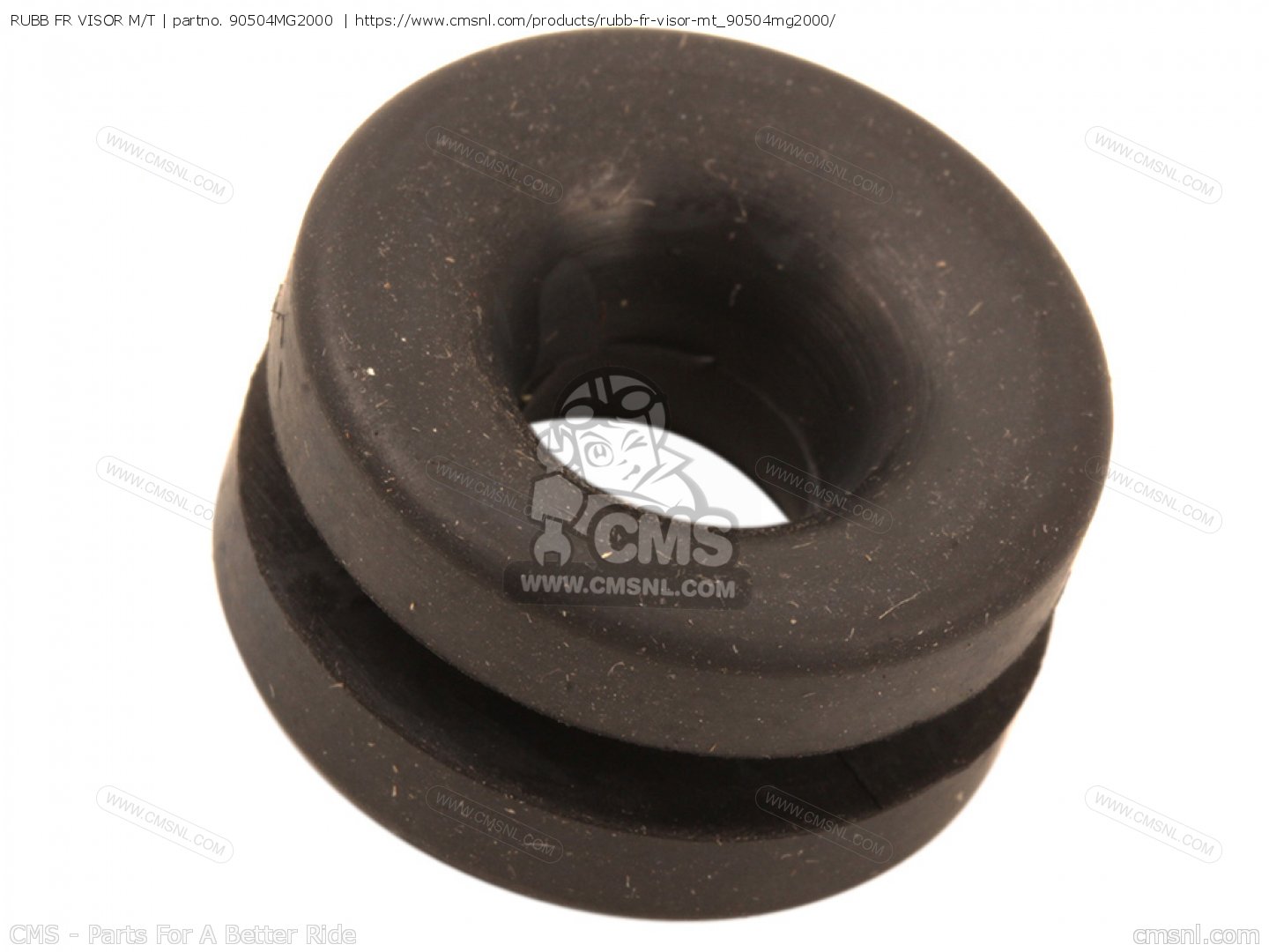 RUBB FR VISOR M/T for Honda - order at CMSNL