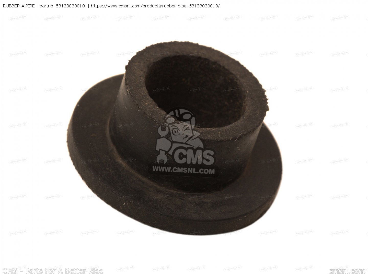 53133030010: RUBBER A PIPE Honda - buy the 53133-030-010 at CMSNL