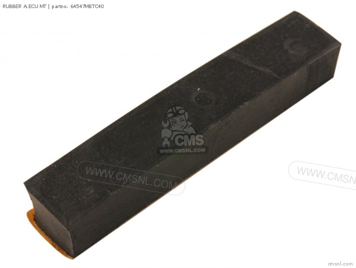 64547MBTC40: RUBBER A,ECU MT Honda - buy the 64547-MBT-C40 at CMSNL