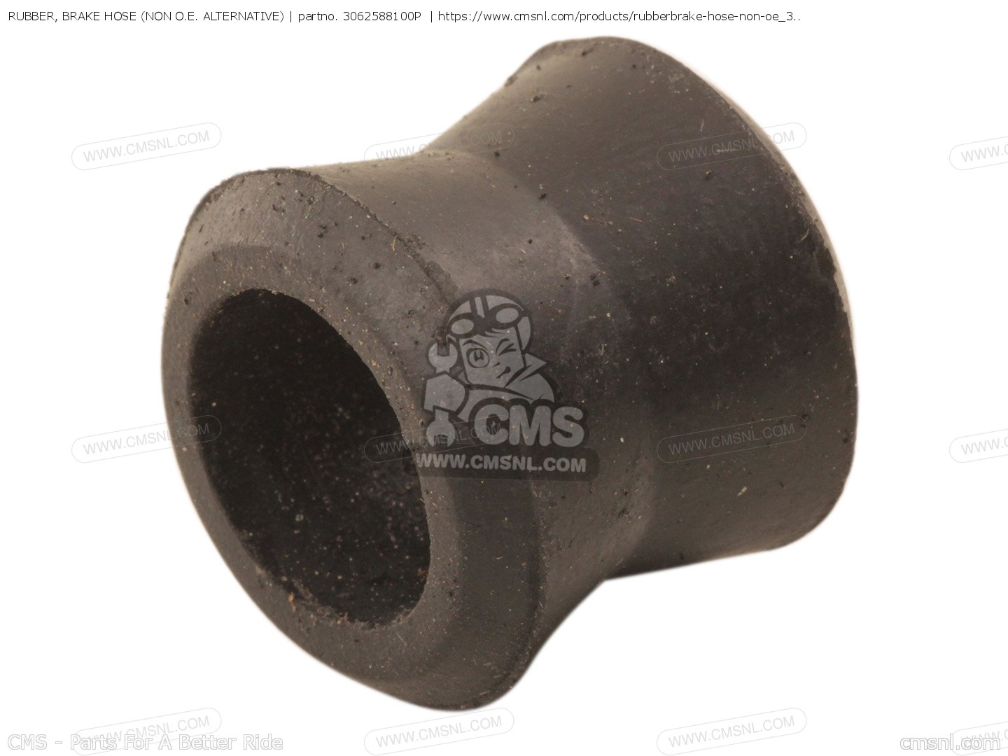3062588100P: RUBBER, BRAKE HOSE (NON O.E. ALTERNATIVE) Yamaha - buy the ...