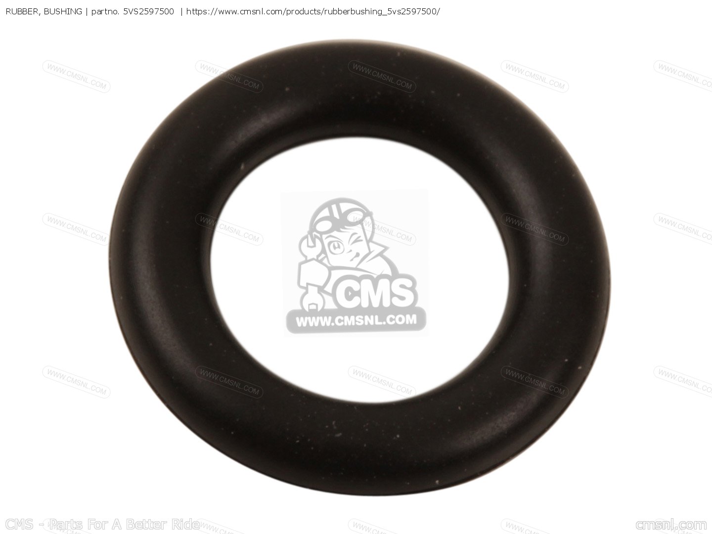 RUBBER, BUSHING for Yamaha - order at CMSNL