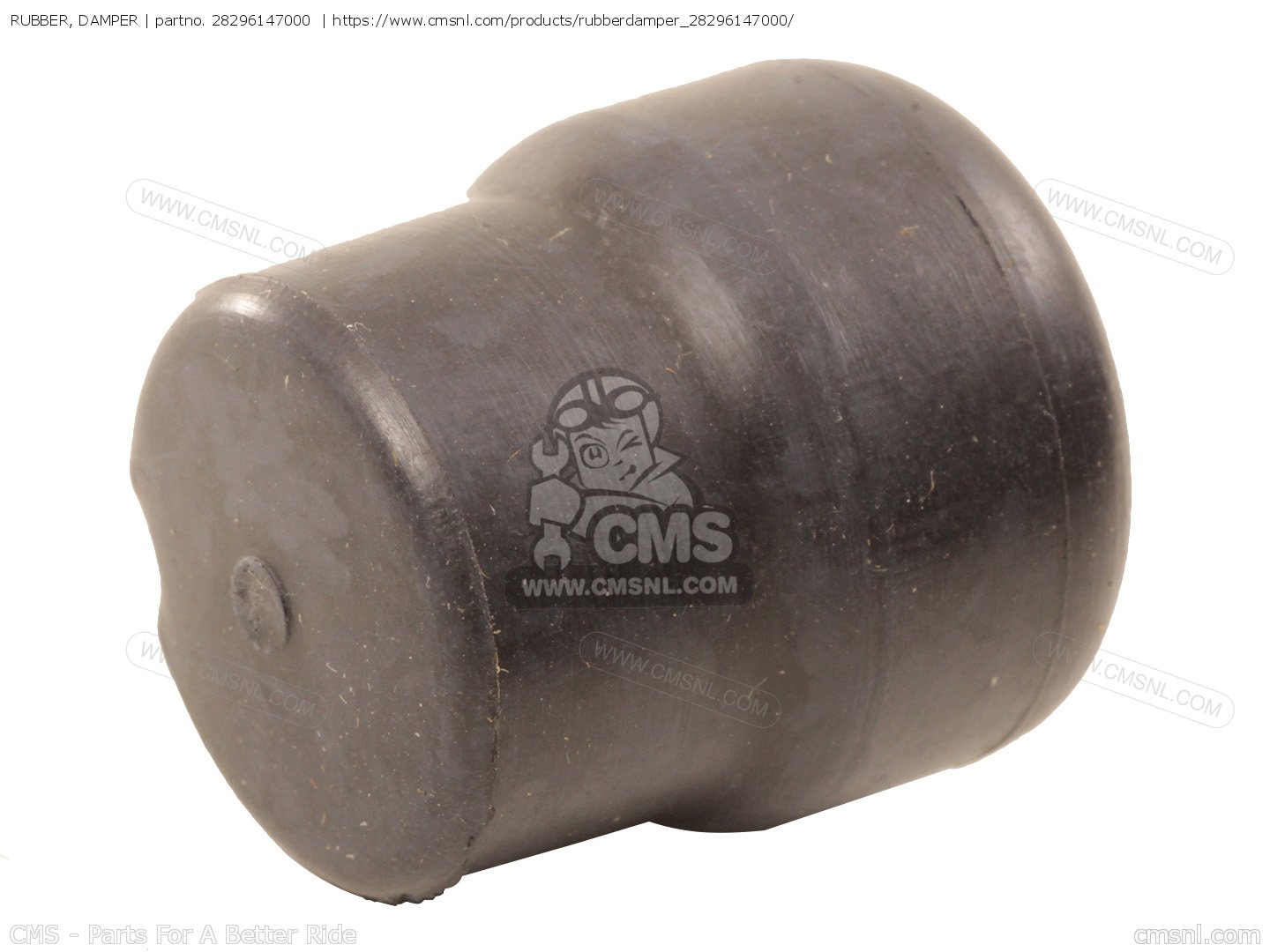 28296147000: RUBBER, DAMPER Honda - buy the 28296-147-000 at CMSNL