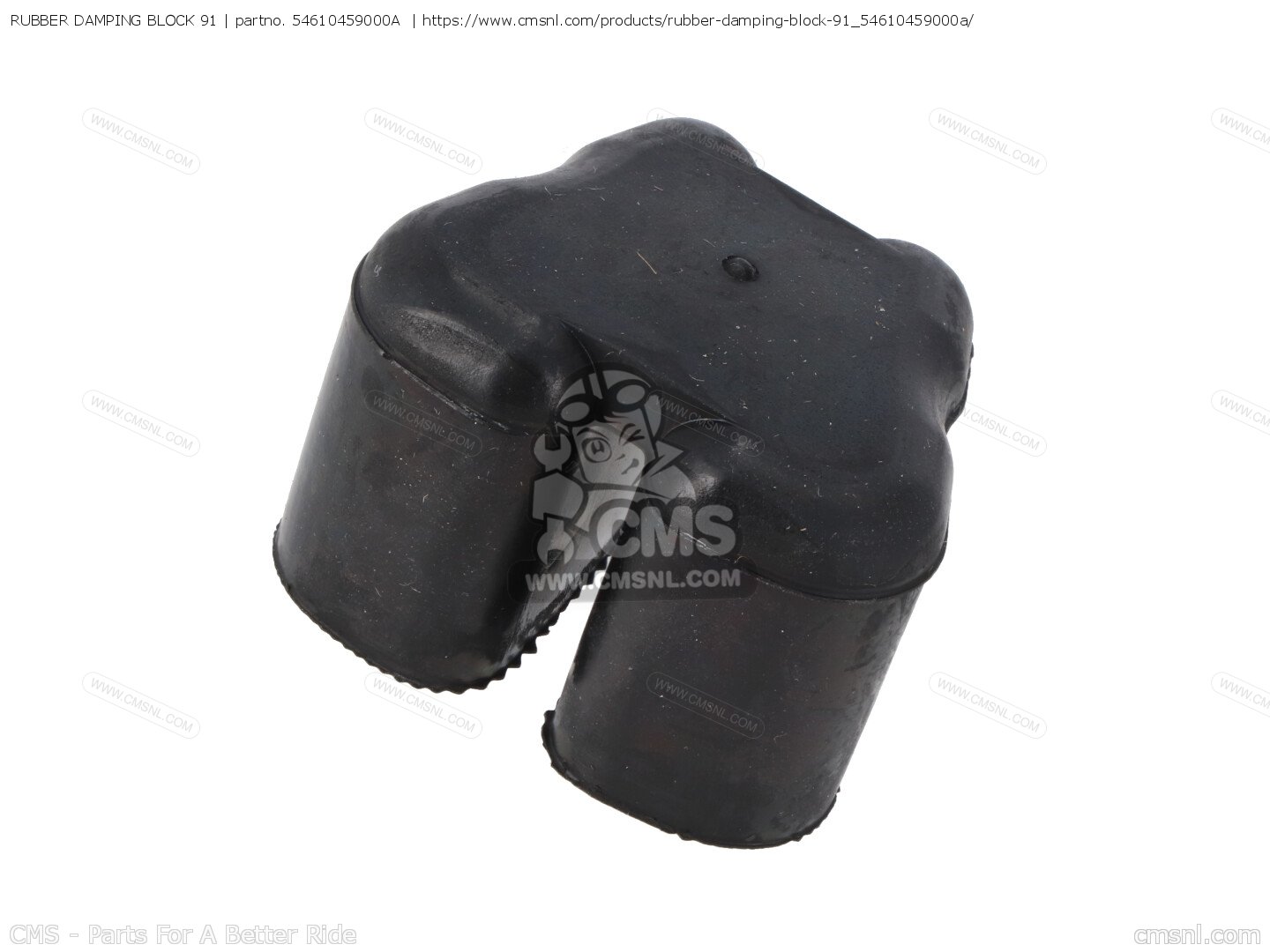 54610459000A: RUBBER DAMPING BLOCK 91 Husqvarna - buy the 54610459000 ...