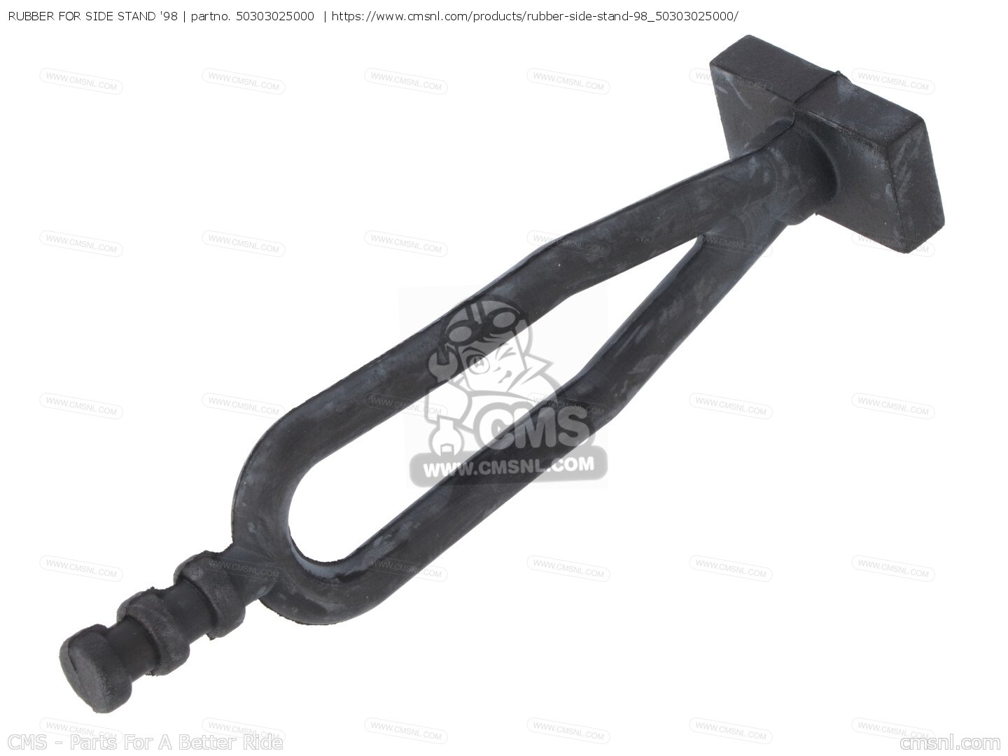 RUBBER FOR SIDE STAND '98 for KTM - order at CMSNL