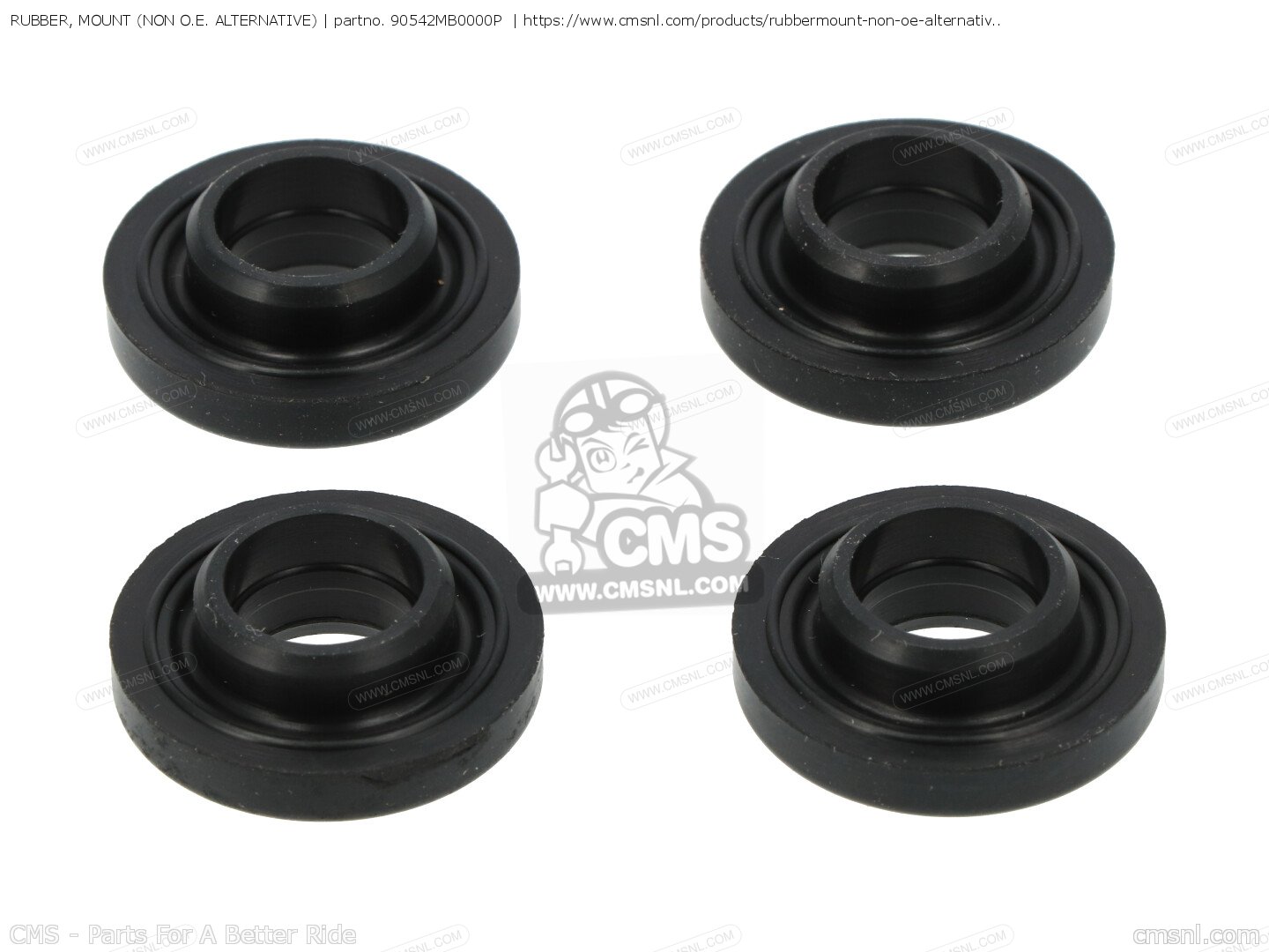 RUBBER, MOUNT (NON O.E. ALTERNATIVE) for Honda - order at CMSNL