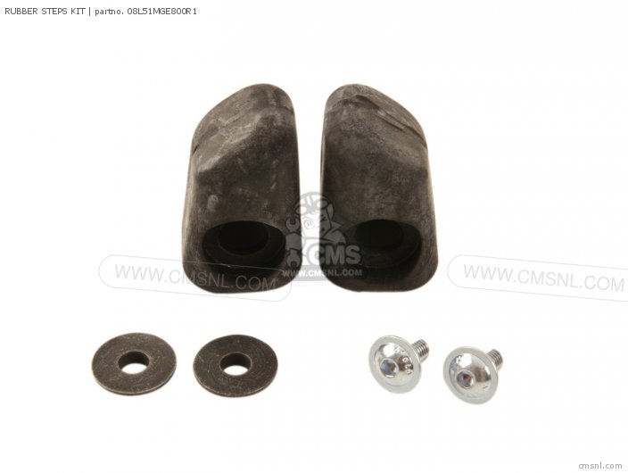 08L51MGE800R1: RUBBER STEPS KIT Honda - buy the 08L51-MGE-800R1 at CMSNL