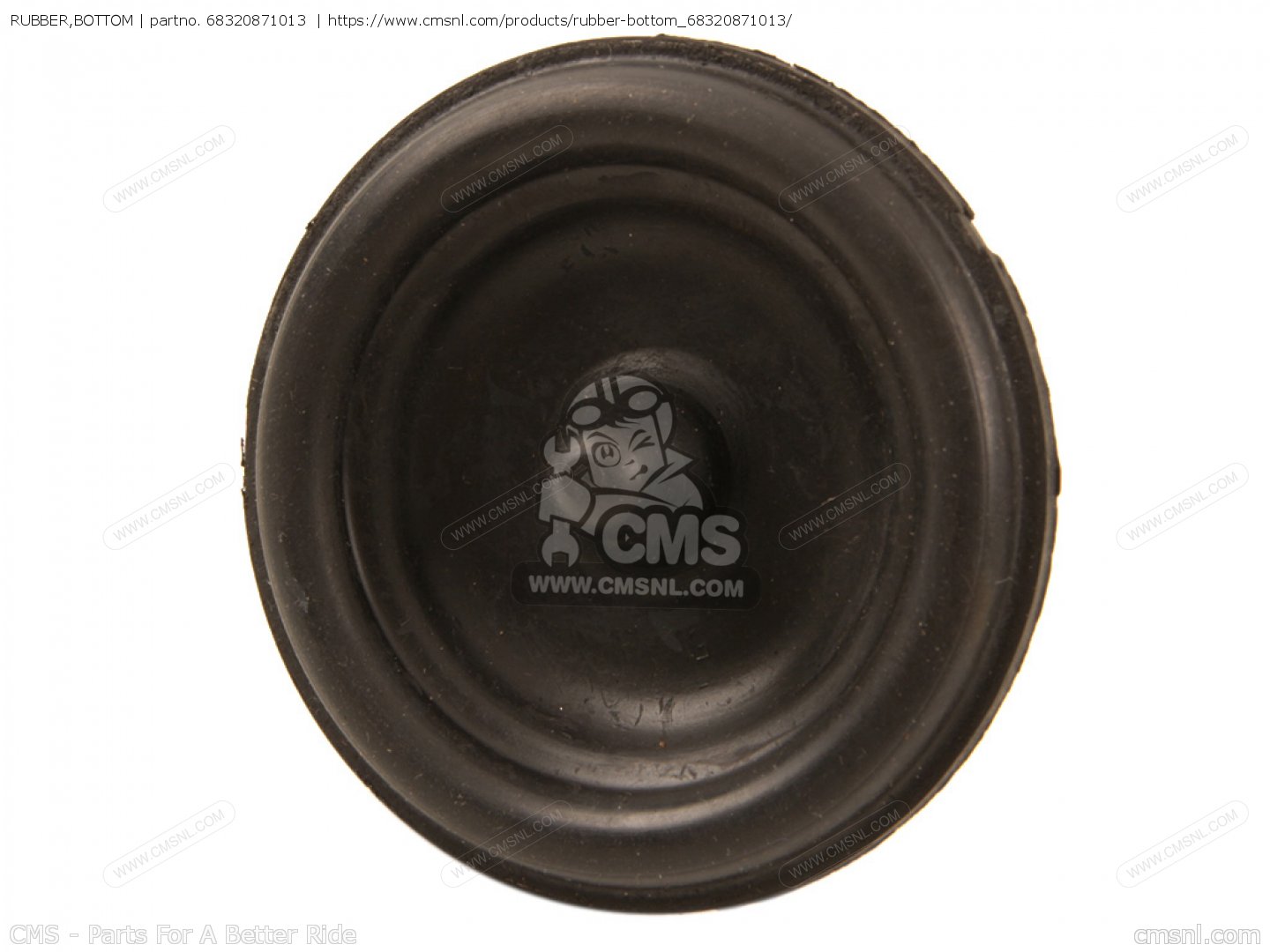 68320871013: RUBBER,BOTTOM Honda - buy the 68320-871-013 at CMSNL