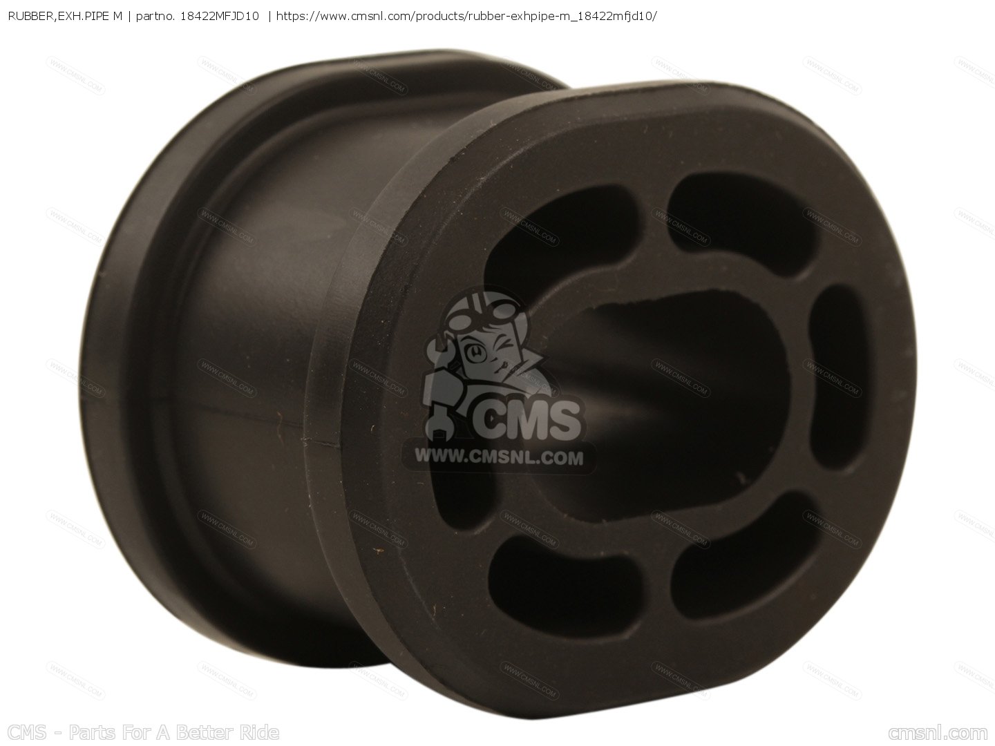 RUBBER,EXH.PIPE M for CB1300SA 2010 (A) FRANCE / BCT CMF - order at CMSNL