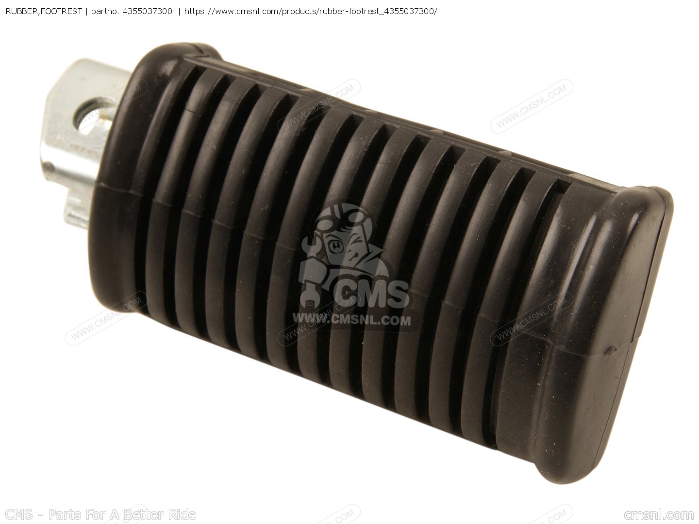 4355037300: Rubber,footrest Suzuki - buy the 43550-37300 at CMSNL