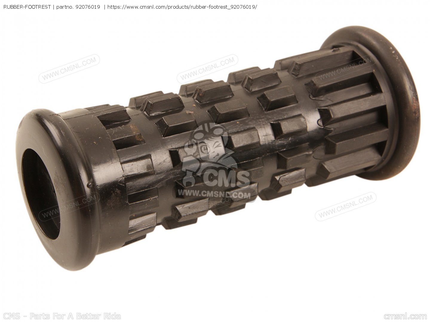 92076019: RUBBER-FOOTREST Kawasaki - buy the 92076-019 at CMSNL