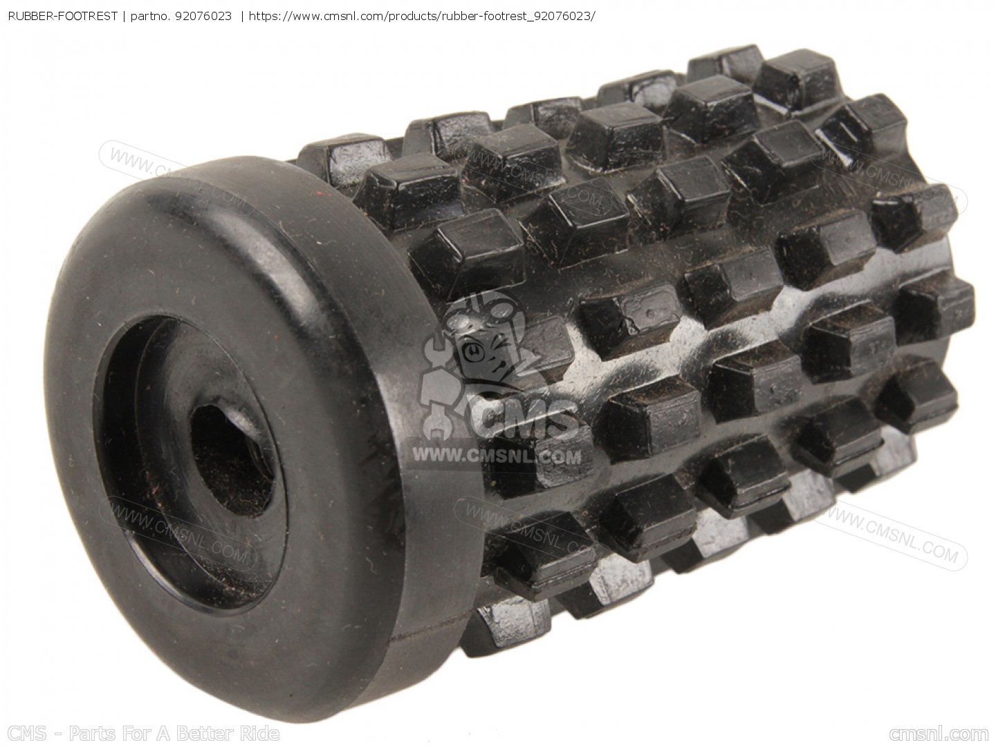 92076023: RUBBER-FOOTREST Kawasaki - buy the 92076-023 at CMSNL