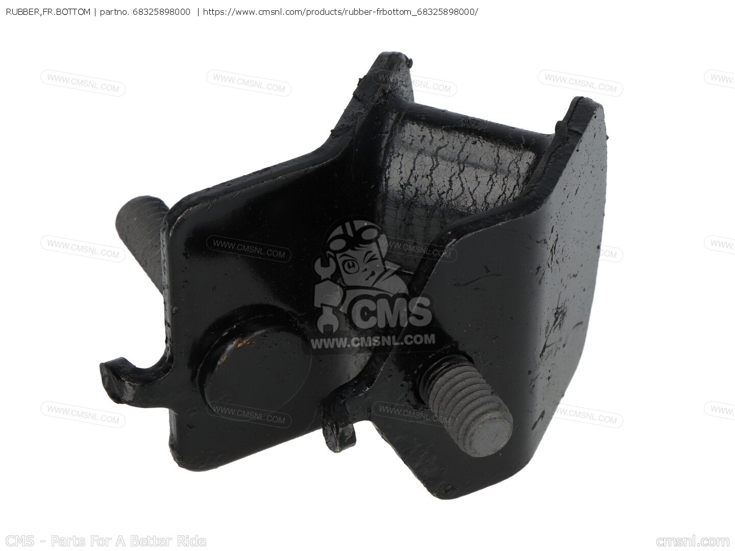 68325898000: Rubber,fr.bottom Honda - buy the 68325-898-000 at CMSNL