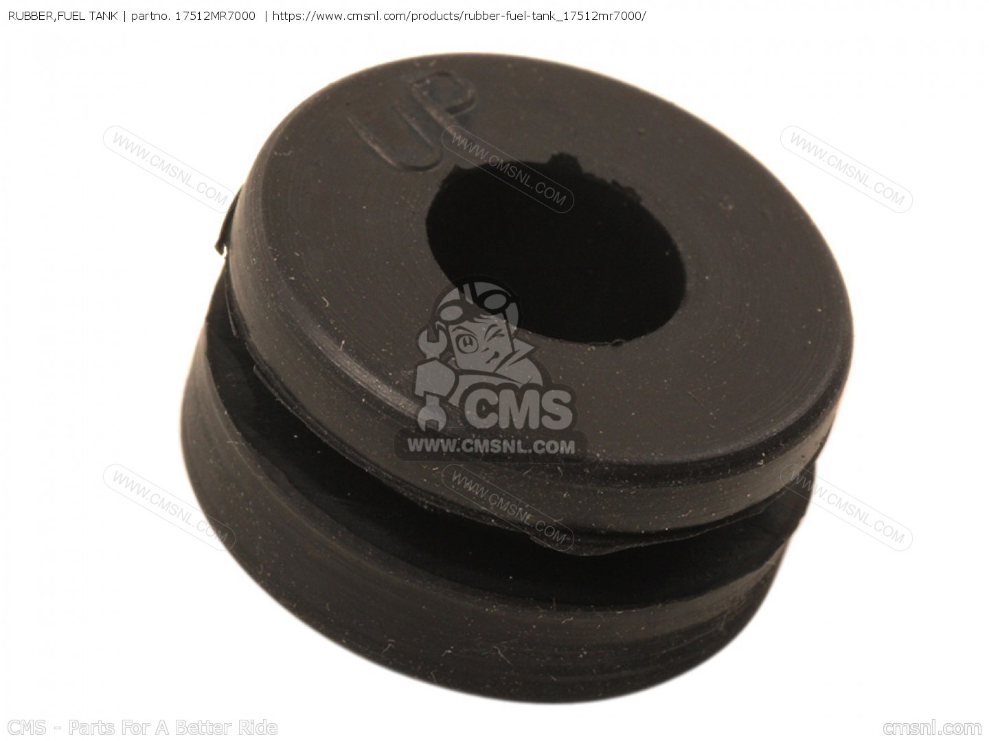 17512MR7000: Rubber,fuel Tank Honda - buy the 17512-MR7-000 at CMSNL