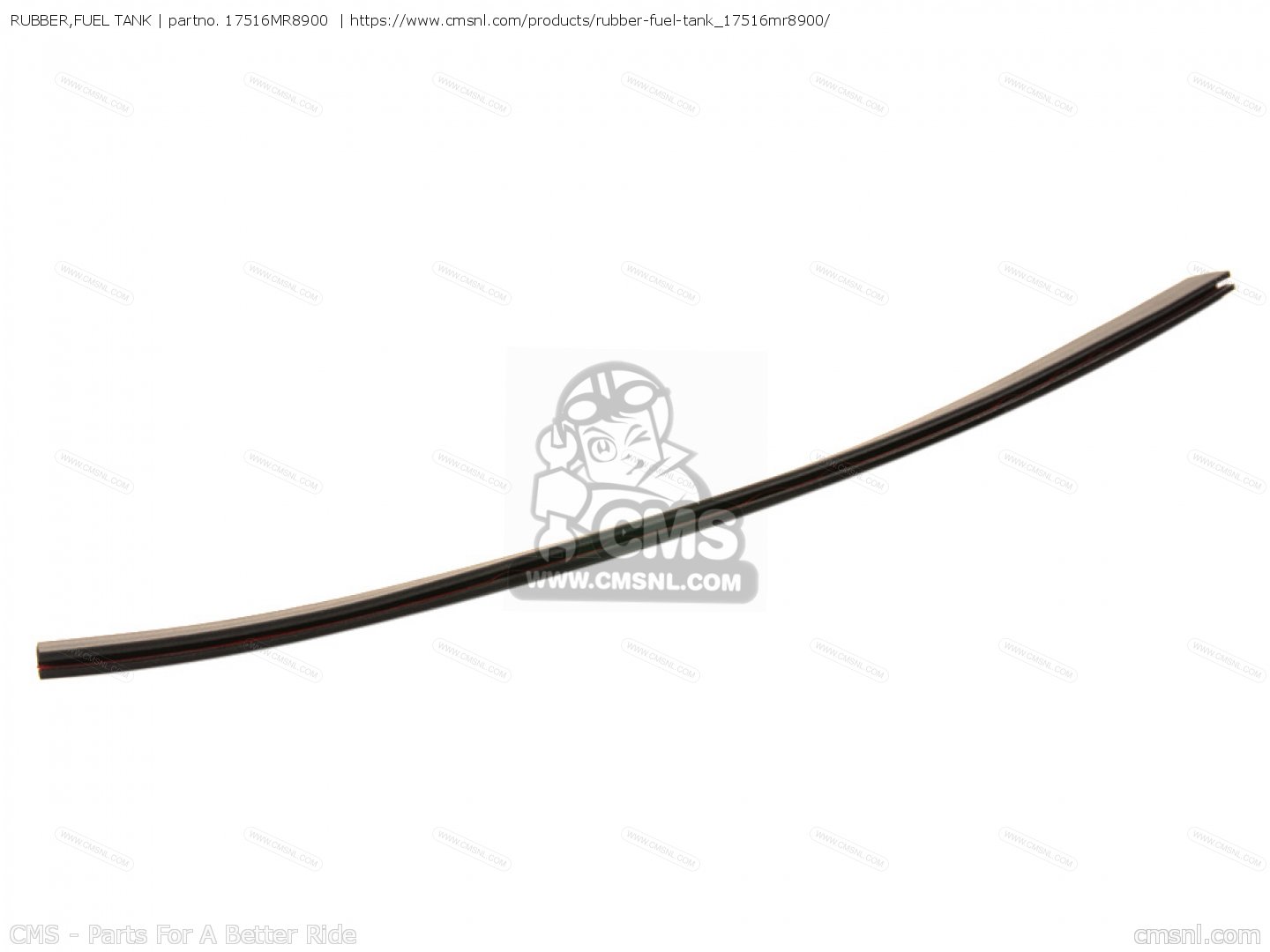 RUBBER,FUEL TANK for Honda - order at CMSNL