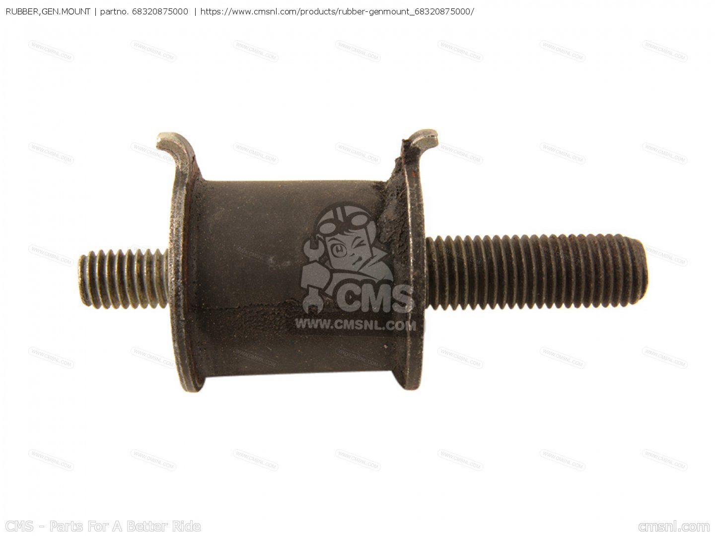 68320875000: RUBBER,GEN.MOUNT Honda - buy the 68320-875-000 at CMSNL