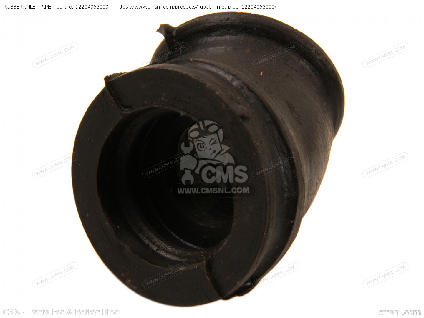 12204063000: RUBBER,INLET PIPE Honda - buy the 12204-063-000 at CMSNL