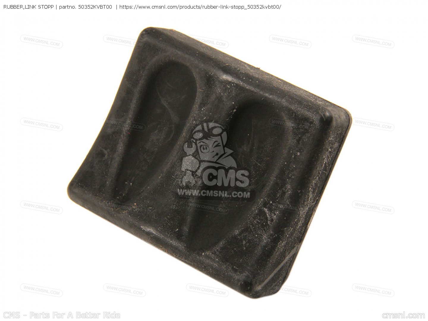 50352KVBT00: Rubber,link Stopp Honda - buy the 50352-KVB-T00 at CMSNL