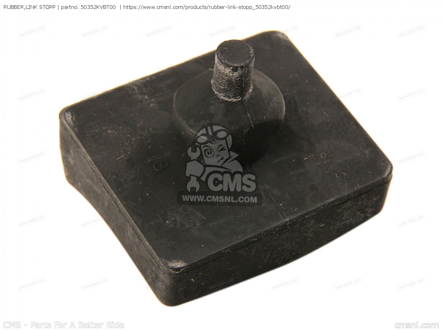 50352KVBT00: Rubber,link Stopp Honda - buy the 50352-KVB-T00 at CMSNL