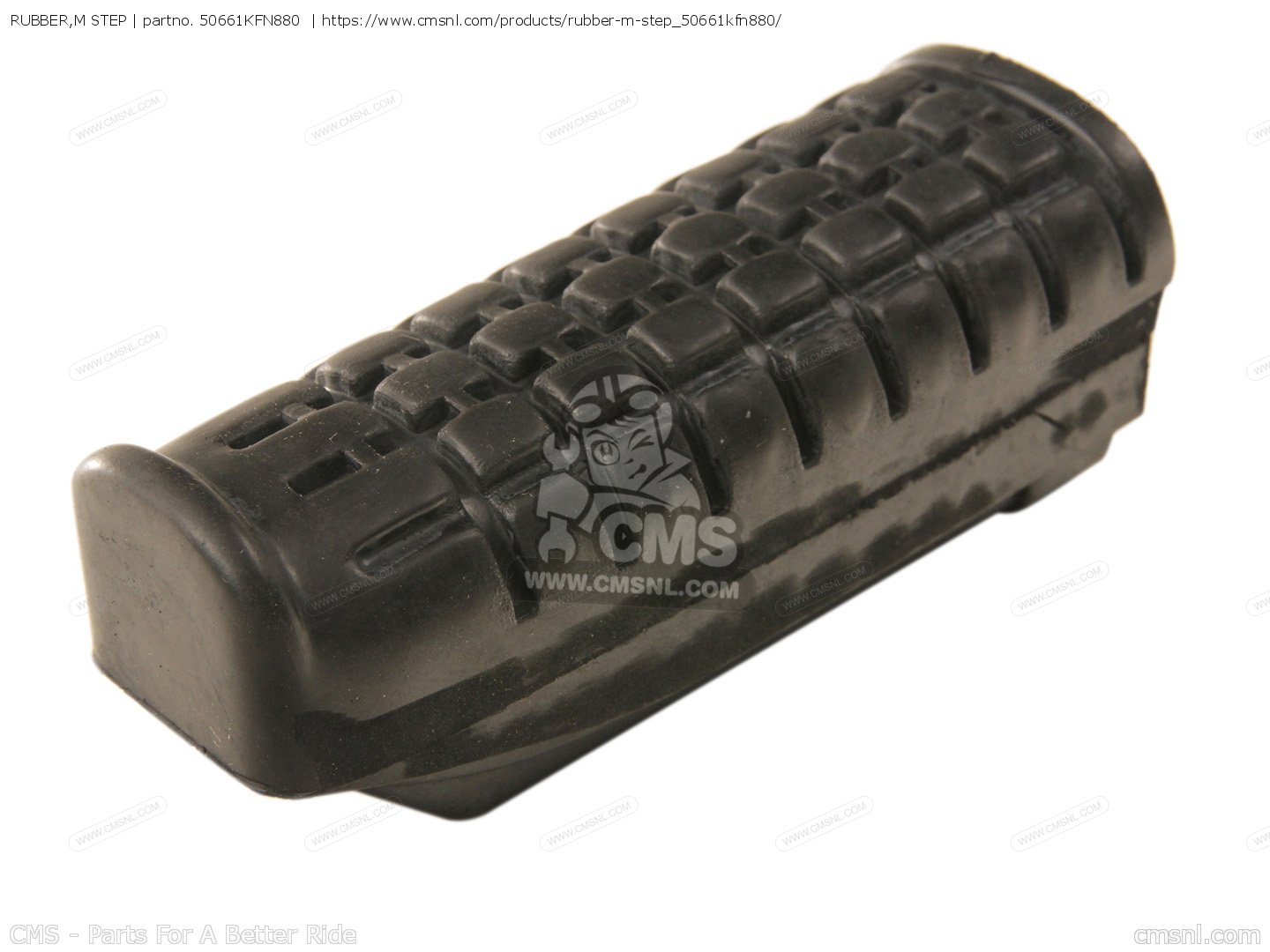 50661KFN880: Rubber,m Step Honda - buy the 50661-KFN-880 at CMSNL