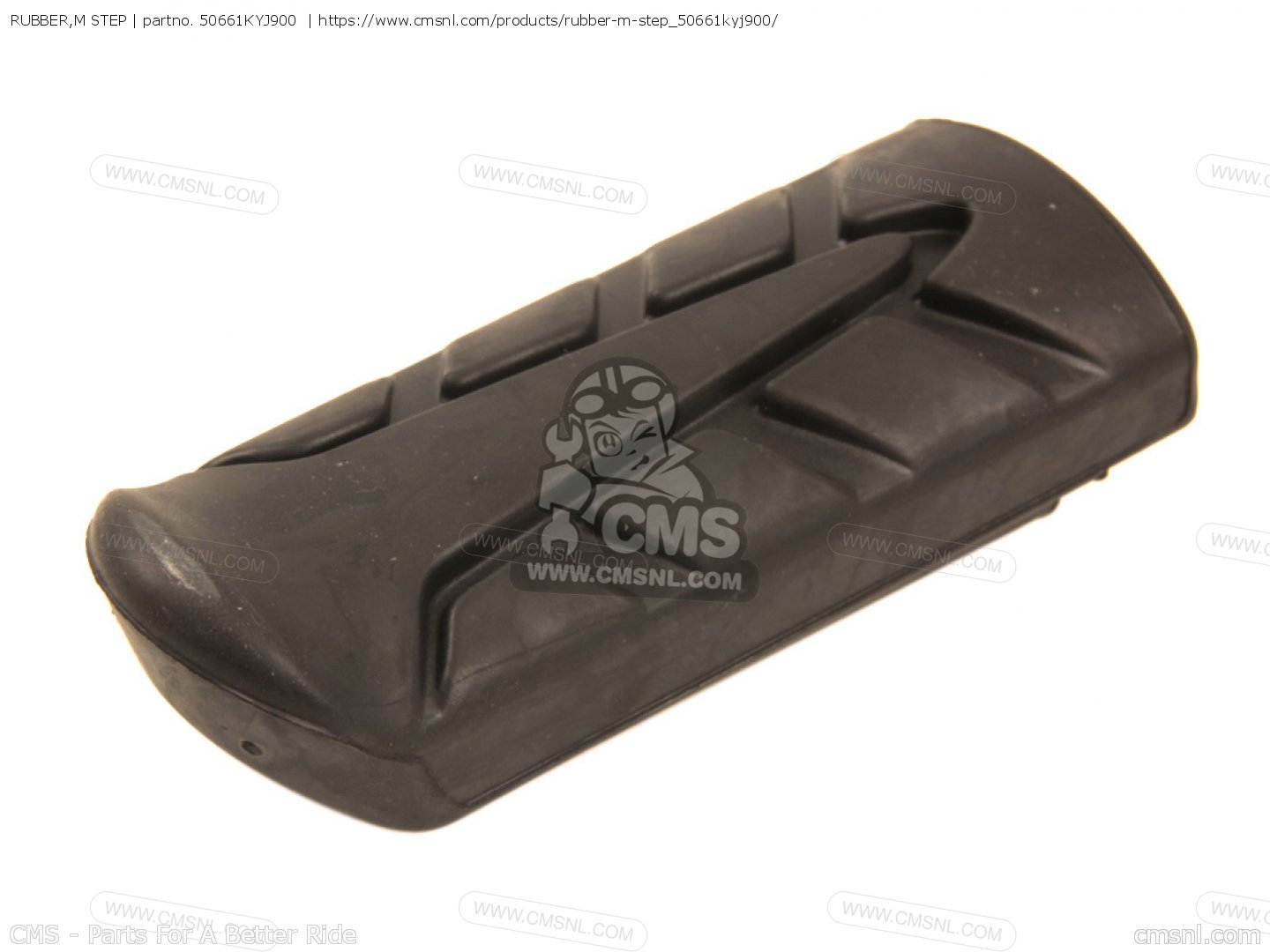 RUBBER,M STEP for CBR250R 2011 (B) - order at CMSNL