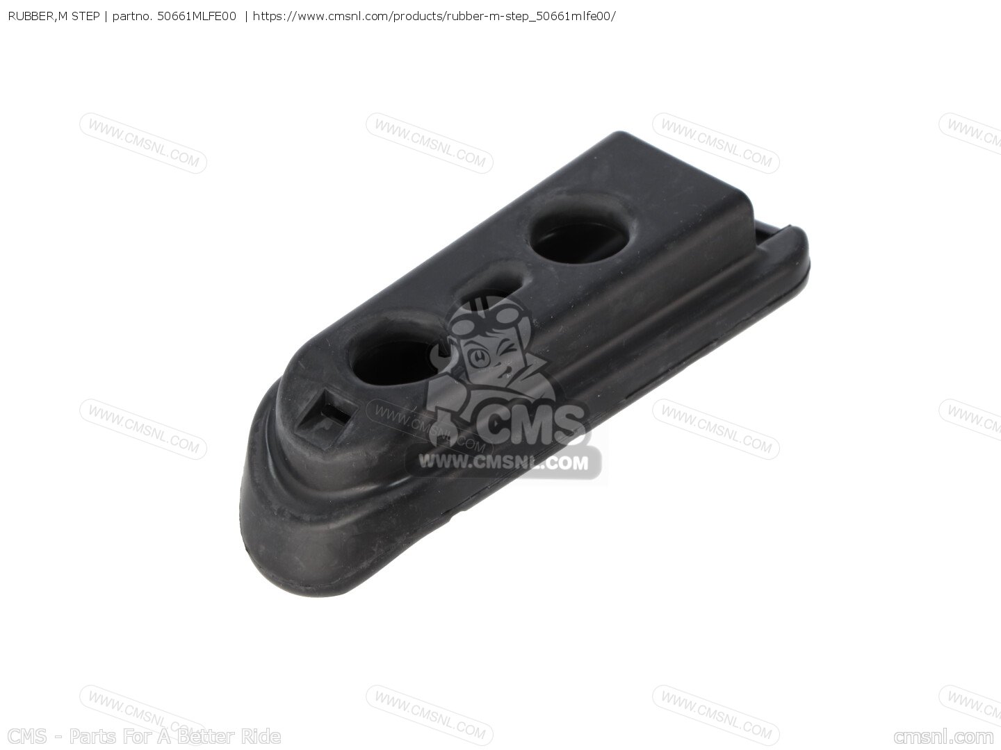 50661MLFE00: Rubber,m Step Honda - buy the 50661-MLF-E00 at CMSNL